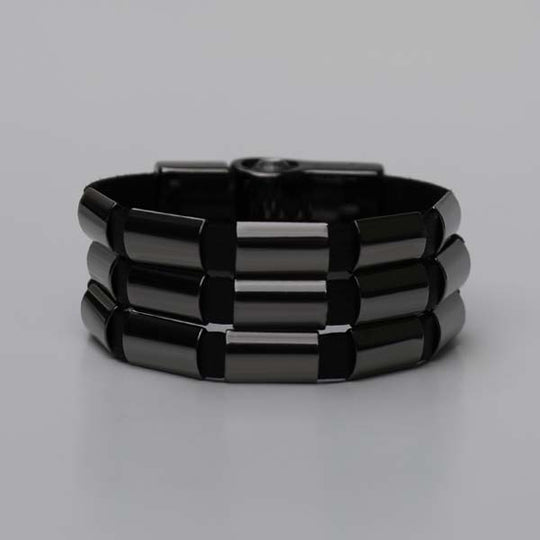 Jet Black Scarf Lock